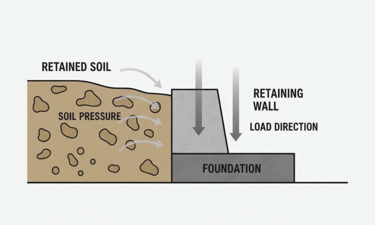 Retaining Wall Engineering: Loads, Design & Stability